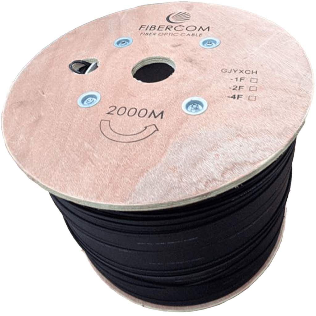 Cable Drop Fibra Óptica 04 Hilos 2 KM | Fibercom Group