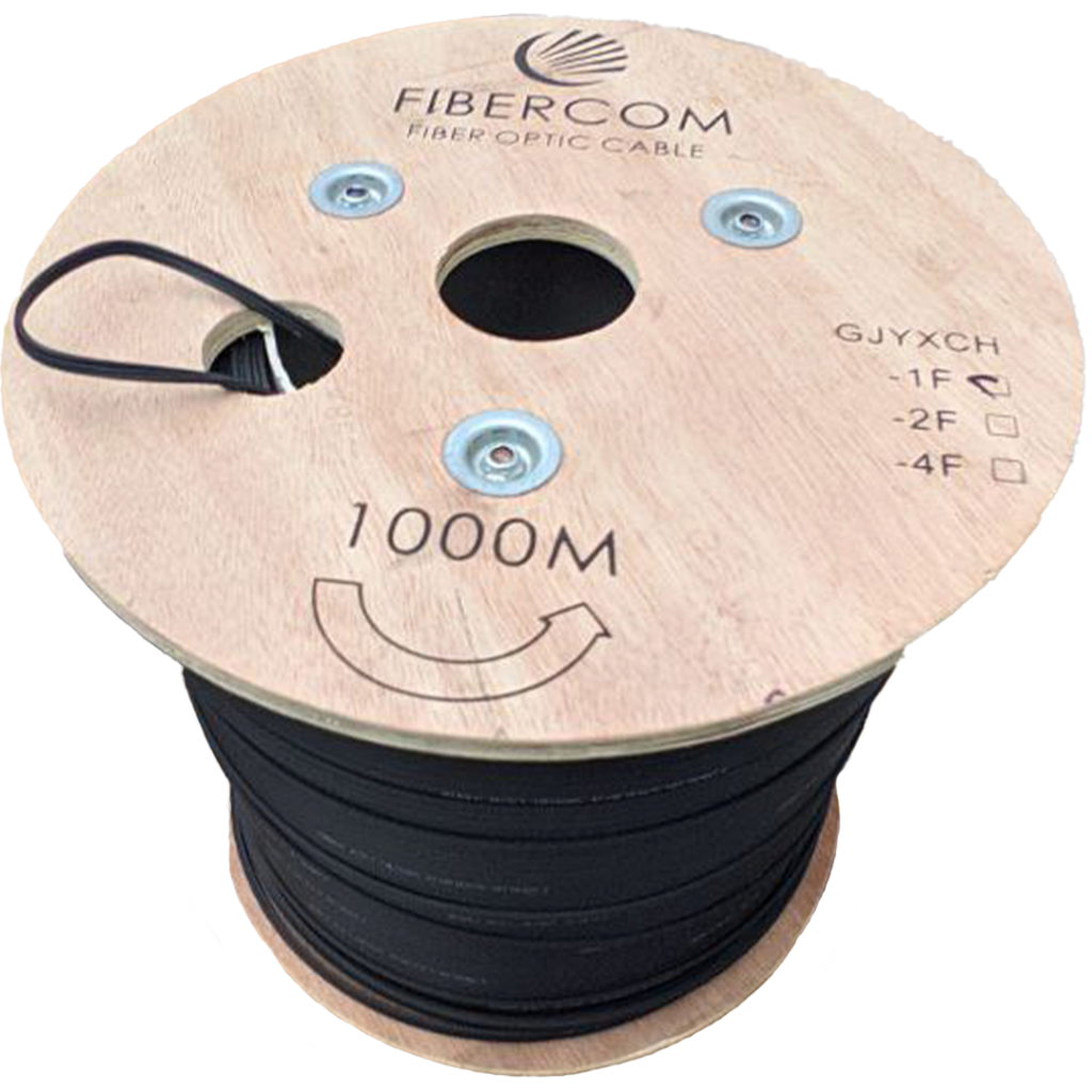 Cable Drop Fibra Óptica 01 HILOS 1 KM | Fibercom Group Cable Drop Fibra Óptica 01 HILOS 1 KM | Fibercom Group